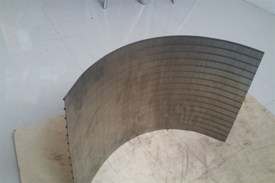 Waste Treatment Sieve Bend Screen Wedge Wire Curved Parabolic Screen Filter
