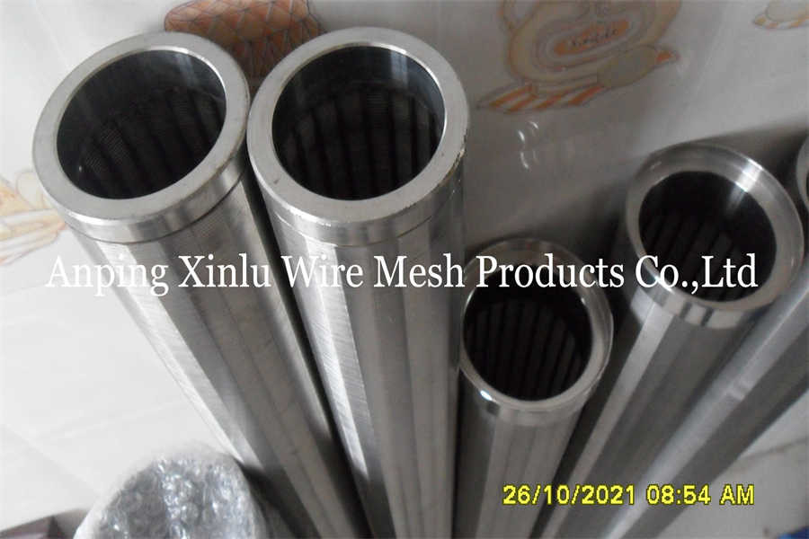 Liquid Filter 4 Inch Well Screen V Wire Well Pump Filter Screen