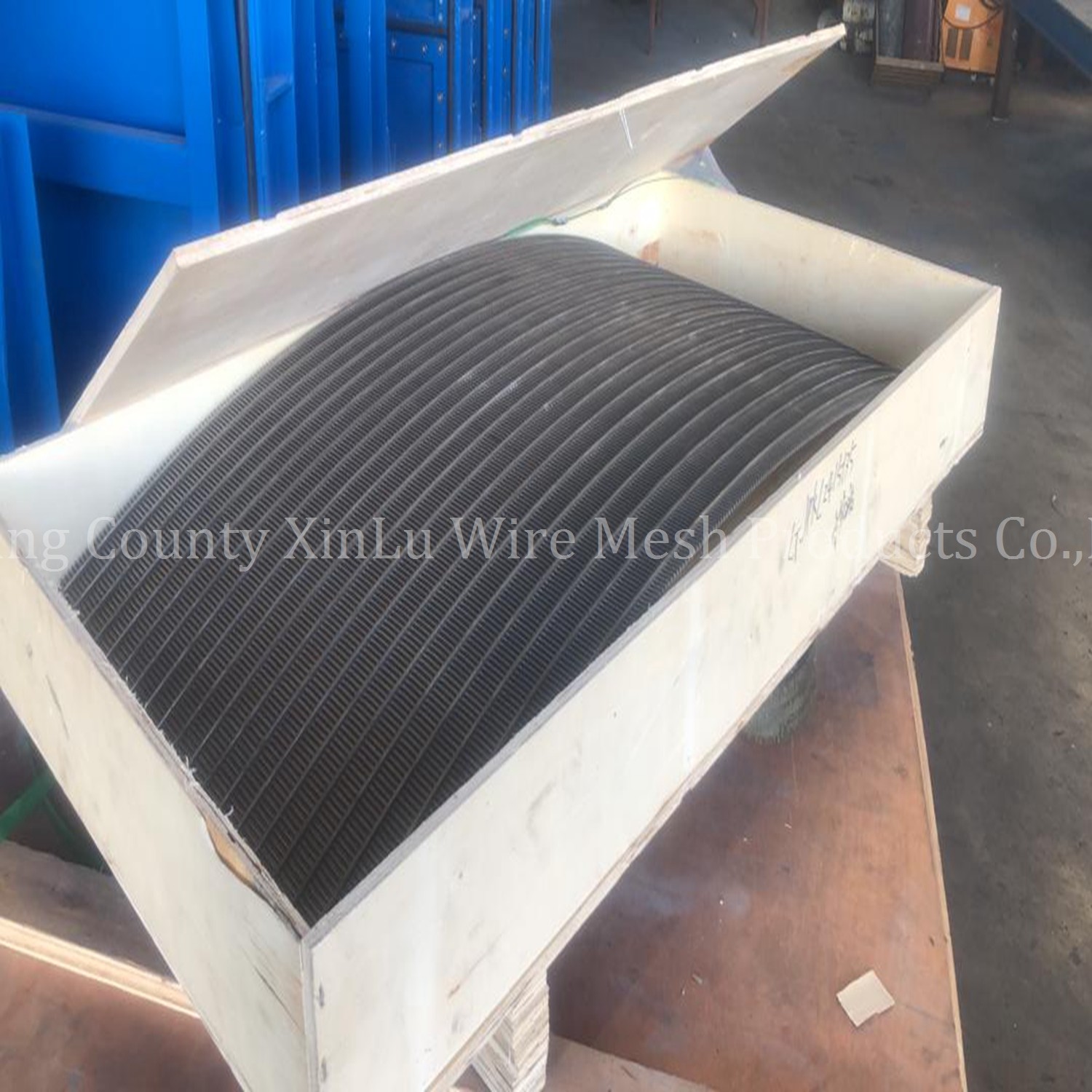 Water Treatment Curved Wedge Wire Screen Anti Corrosion SS316 Run Down ...