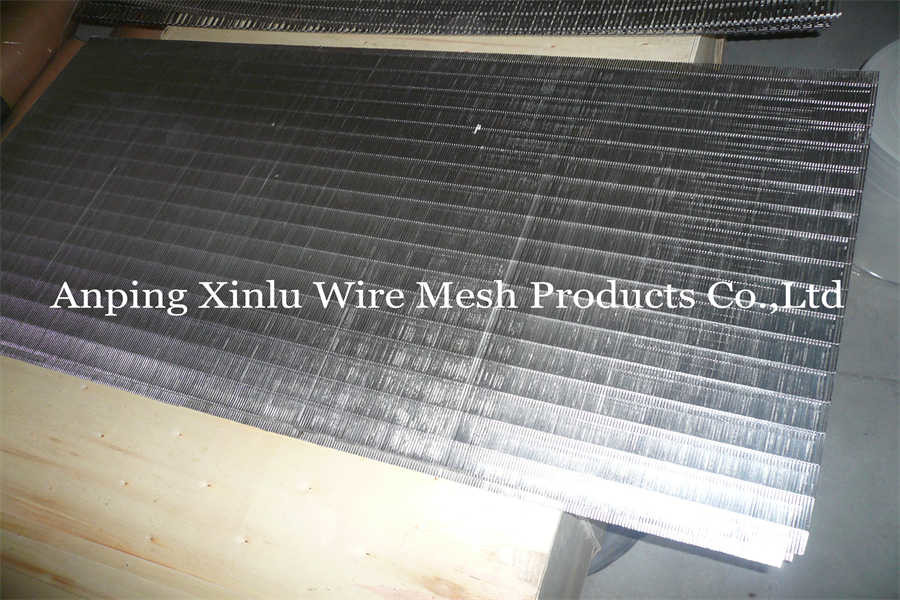 Flat Wedge Wire Screen Panel / Industrial Filter Plate SS304L SS316L ...