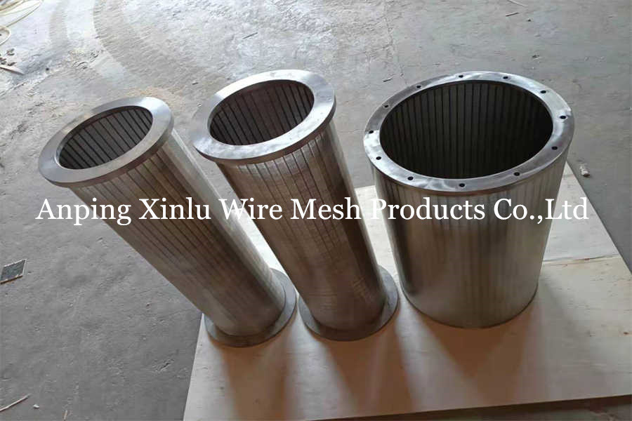 Wedge Wire Spiral Rotary Screen Drum Cylinder Rotary Trommel Screen For ...